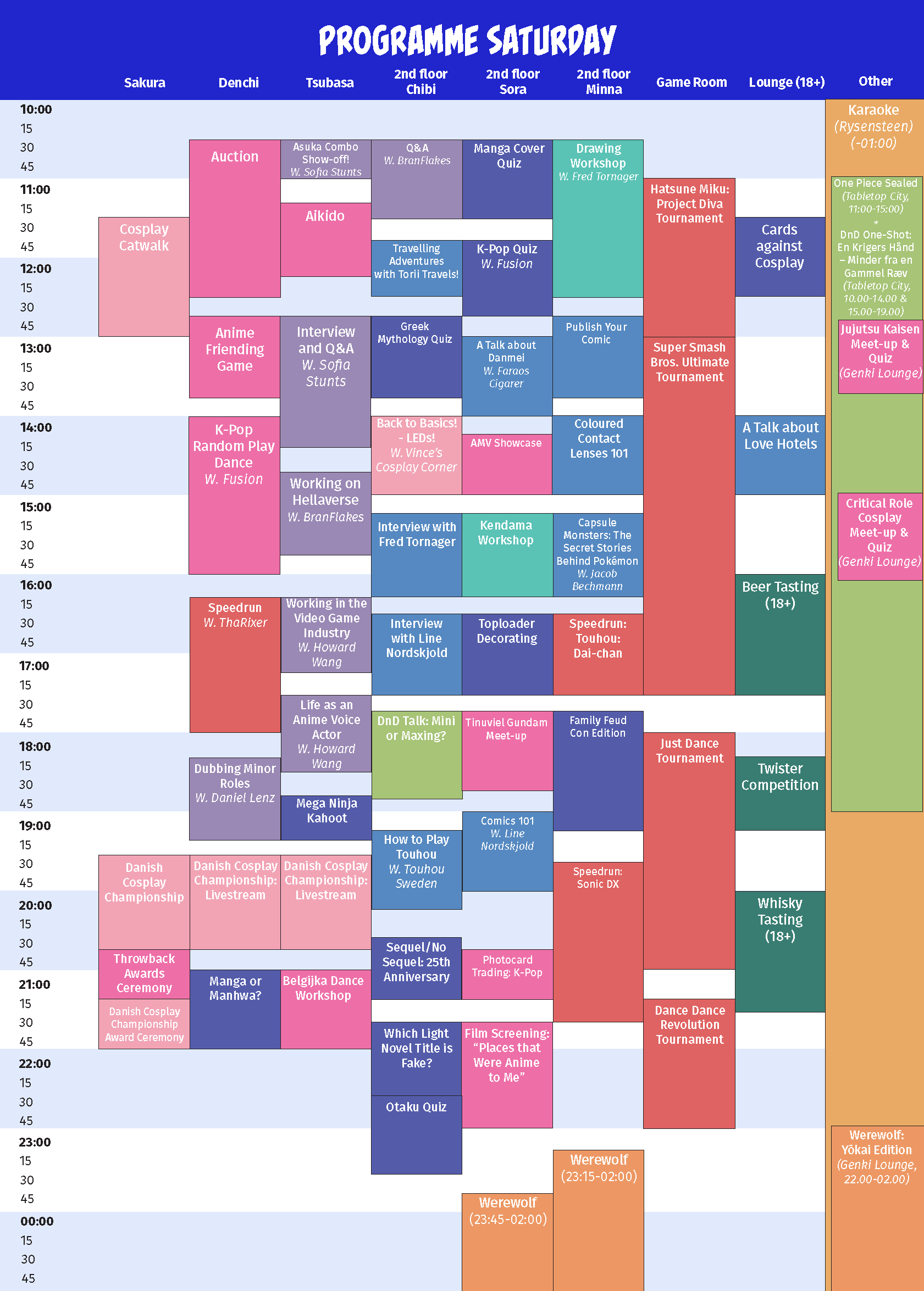 Årets conguide og program | J-Popcon